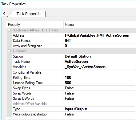 Controlling an HMI Screen from a MPiec Controller