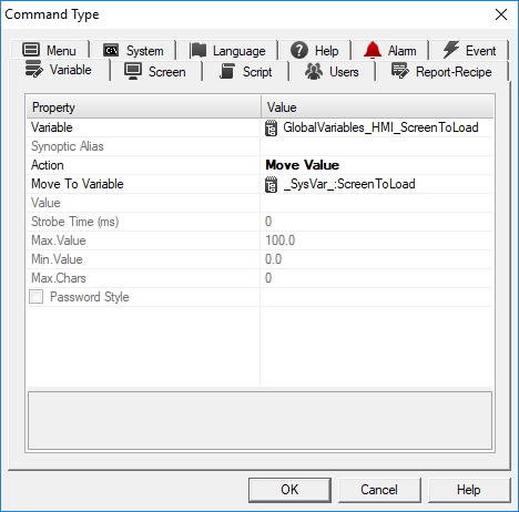 Controlling an HMI Screen from a MPiec Controller